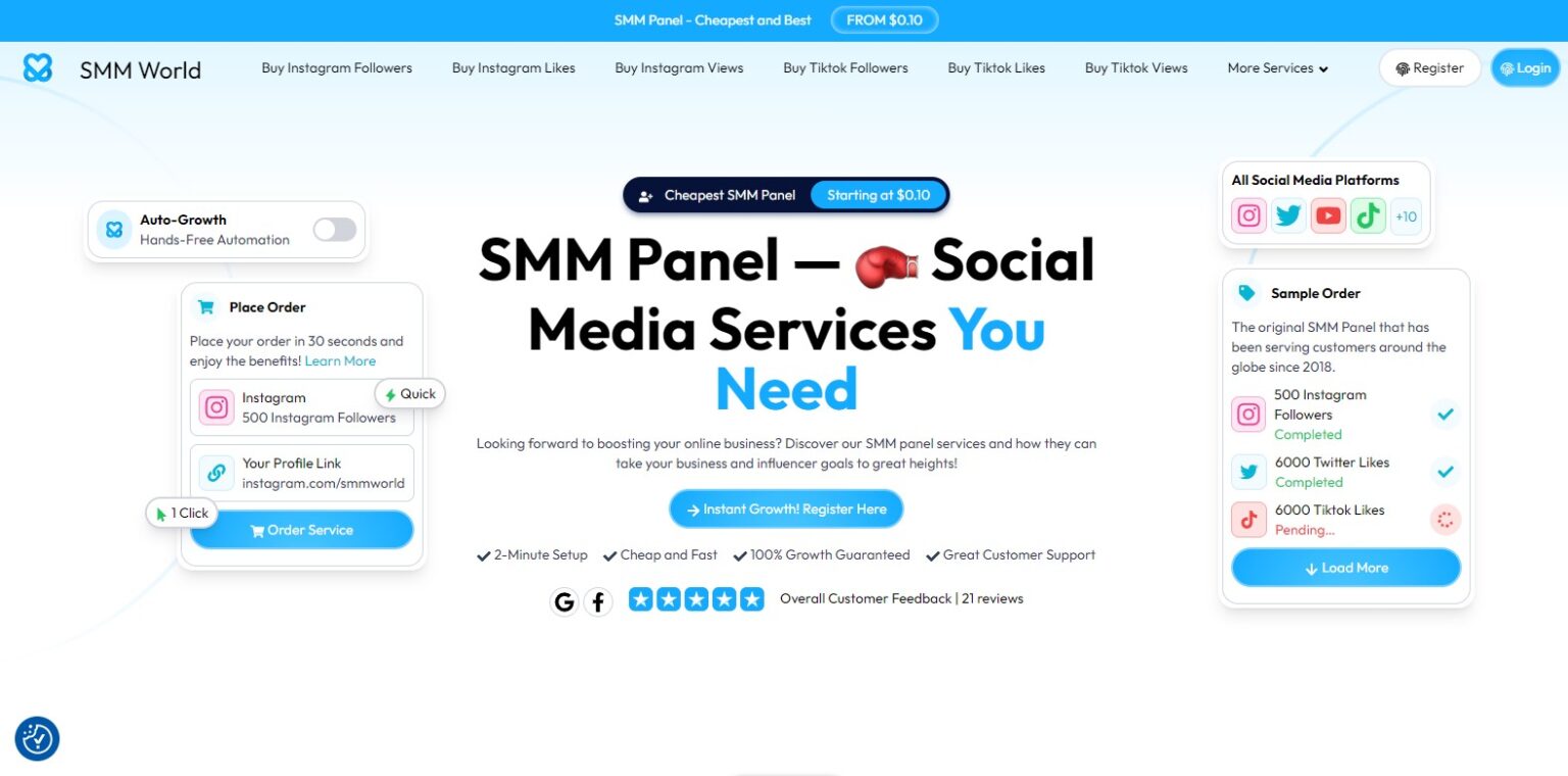 SMM-World Review 2025 • SMM Panel Reviews